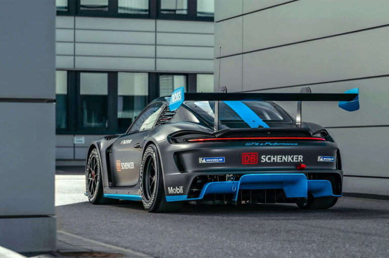 Porsche's GT4 e-Performance Missile