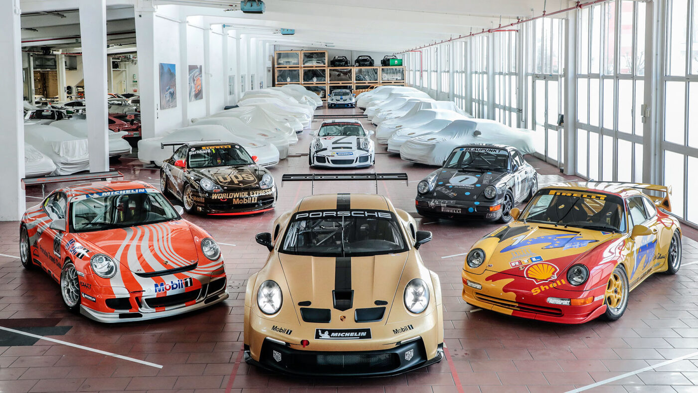 Porsche produces its 5,000th Carrera Cup 911 racer, and it's a VIP one-off