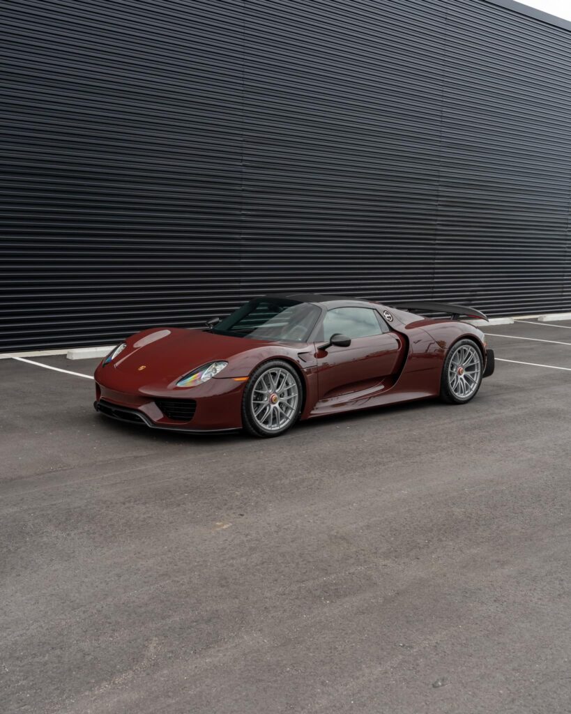 Porsche Of The Day: PTS Burgundy Porsche 918 Spyder
