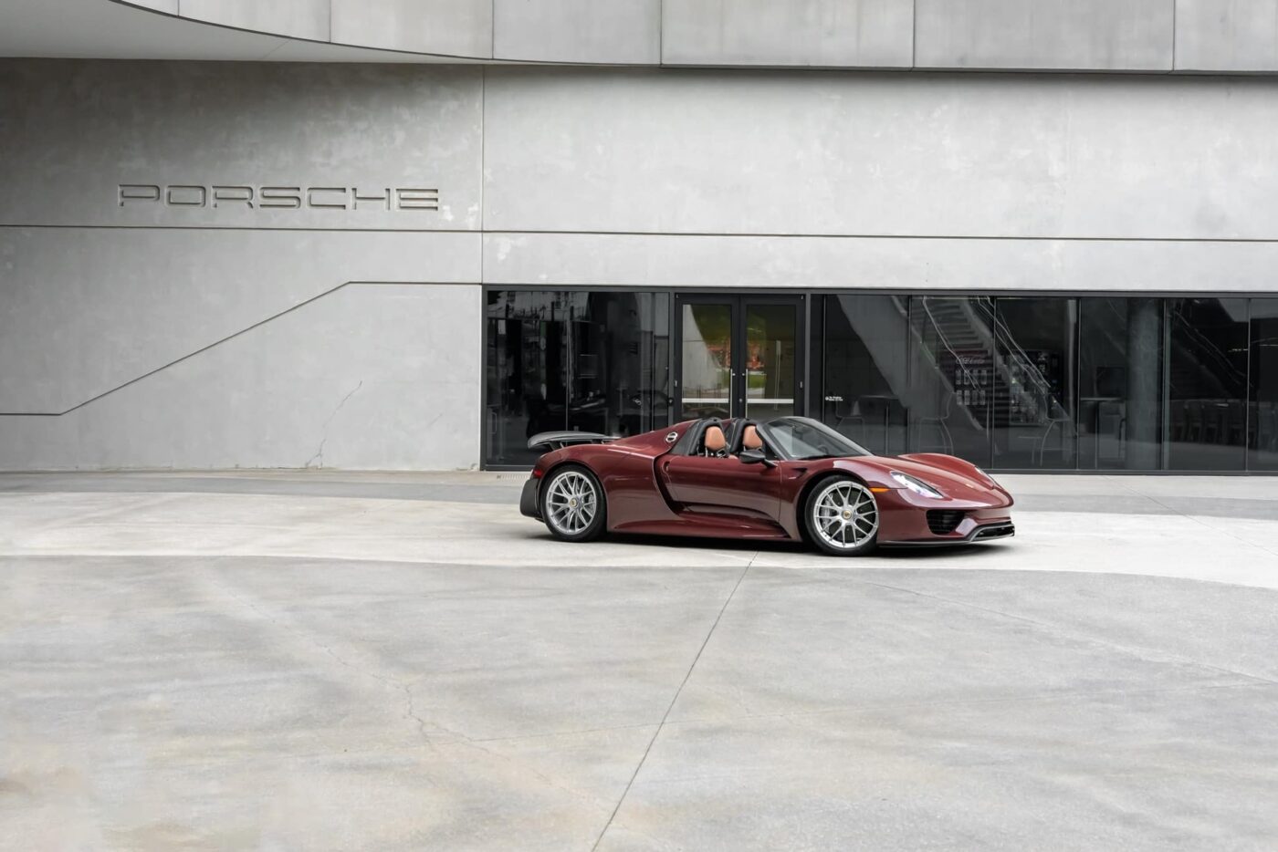 Porsche Of The Day: PTS Burgundy Porsche 918 Spyder