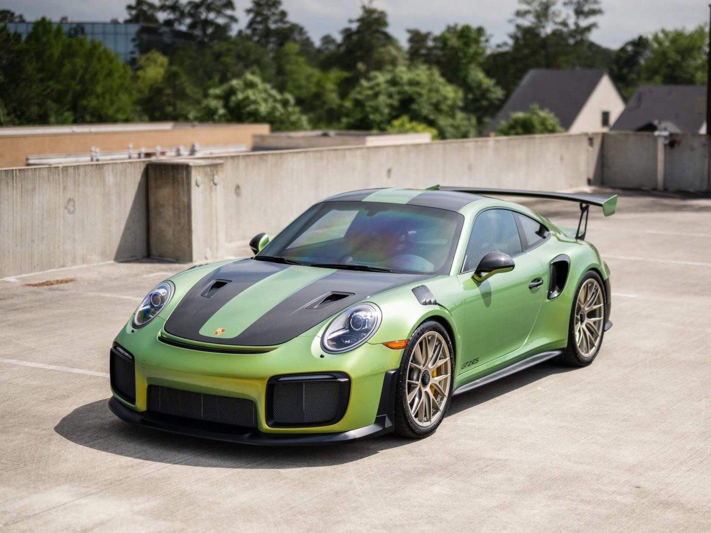 FOR SALE: 2019 Porsche 911 GT2 RS Python Green Chromaflair