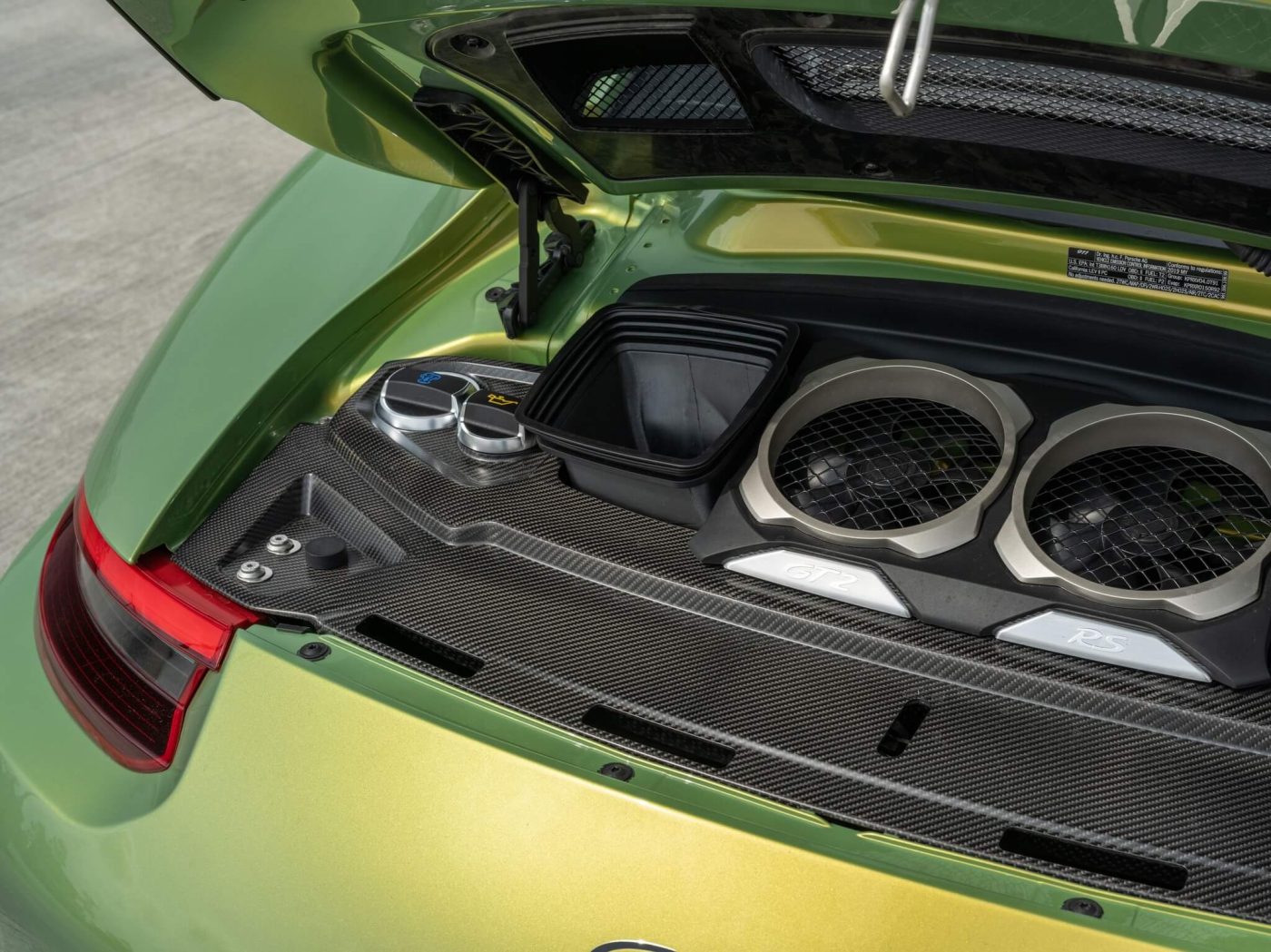 FOR SALE: 2019 Porsche 911 GT2 RS Python Green Chromaflair