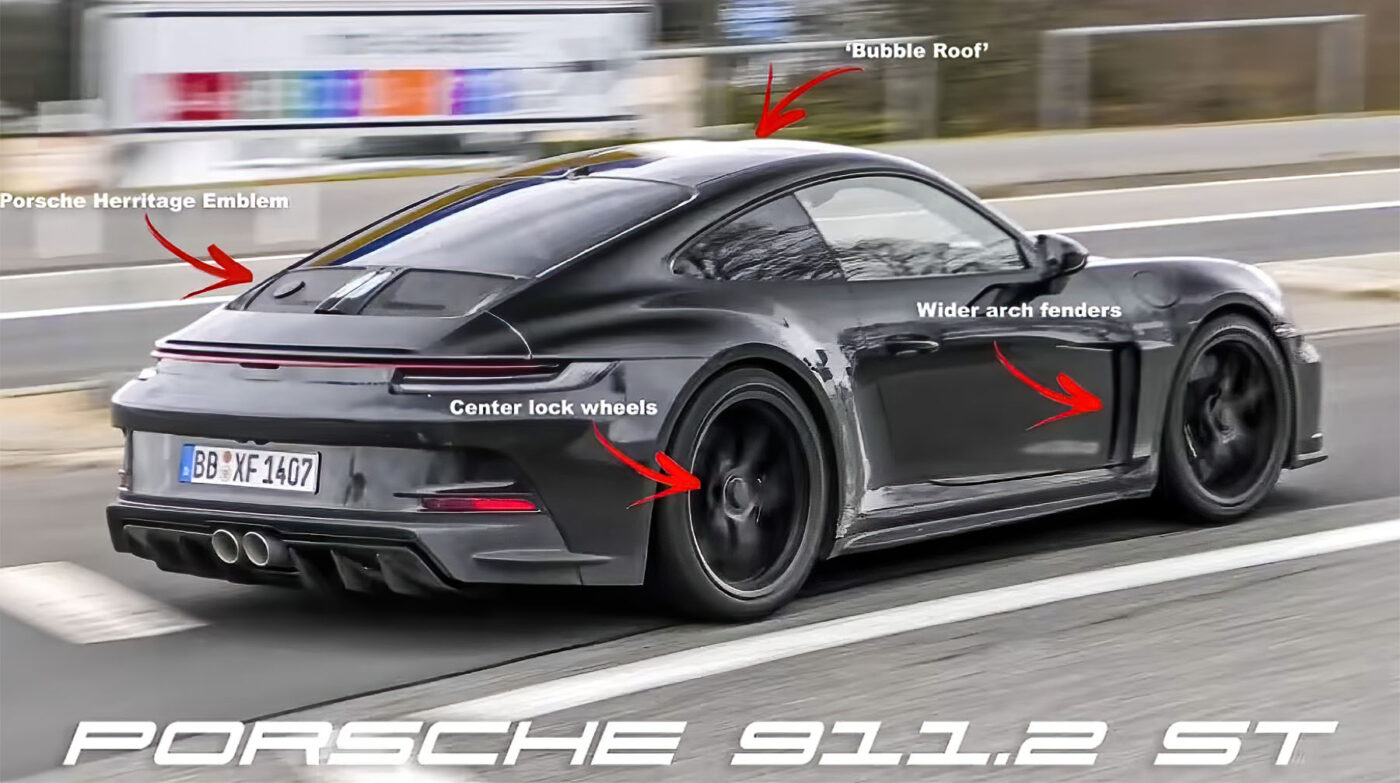 Rumors: Porsche to announce new 911 ST on June 8th