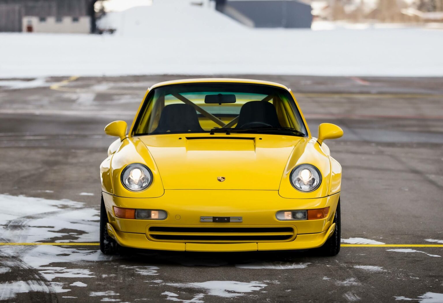 FOR SALE: 1996 Porsche 993 GT2 Clubsport Paint to Sample Ferrari Yellow