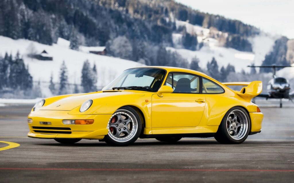 FOR SALE: 1996 Porsche 993 GT2 Clubsport Paint to Sample Ferrari Yellow