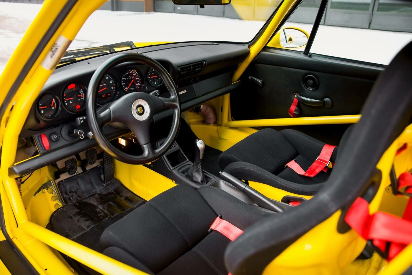 FOR SALE: 1996 Porsche 993 GT2 Clubsport Paint to Sample Ferrari Yellow