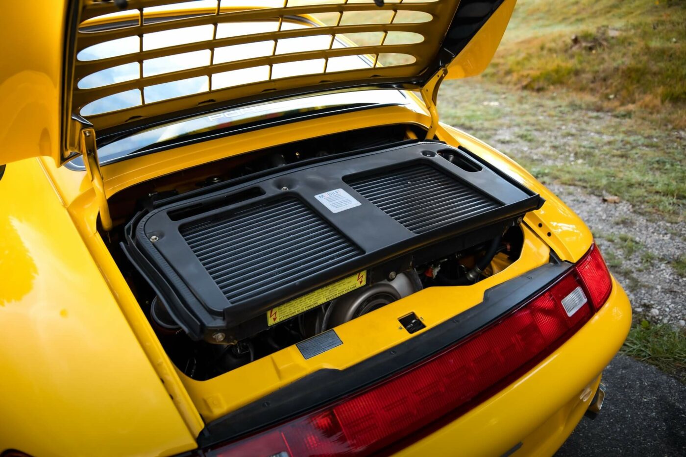 FOR SALE: 1996 Porsche 993 GT2 Clubsport Paint to Sample Ferrari Yellow
