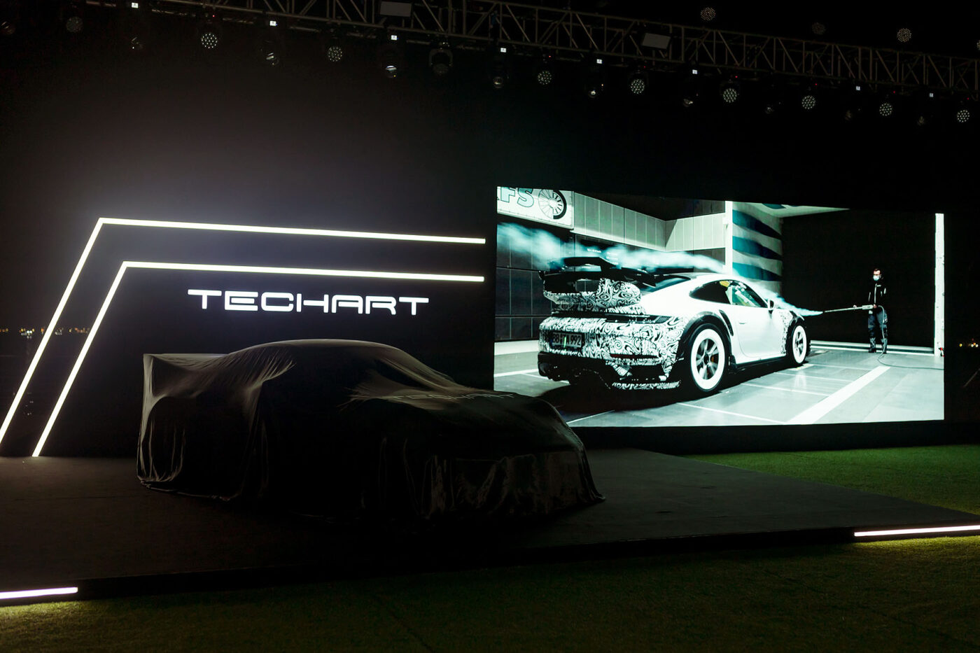 TECHART GTstreet R customization for 911 Turbo S