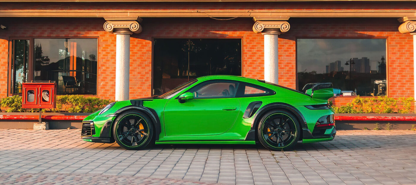 TECHART GTstreet R customization for 911 Turbo S