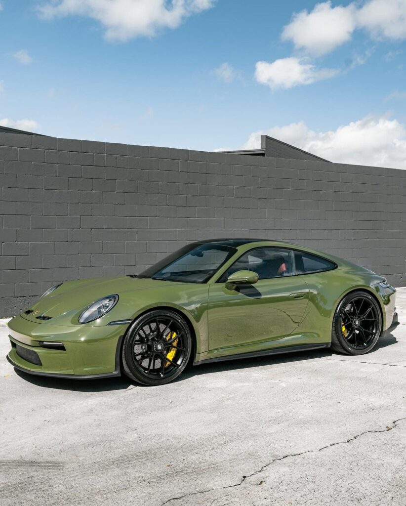 Porsche Of The Day: Nato Olive Porsche 911 (992) GT3 Touring