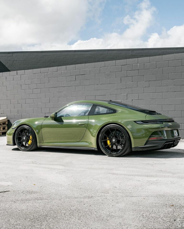 Porsche Of The Day: Nato Olive Porsche 911 (992) GT3 Touring