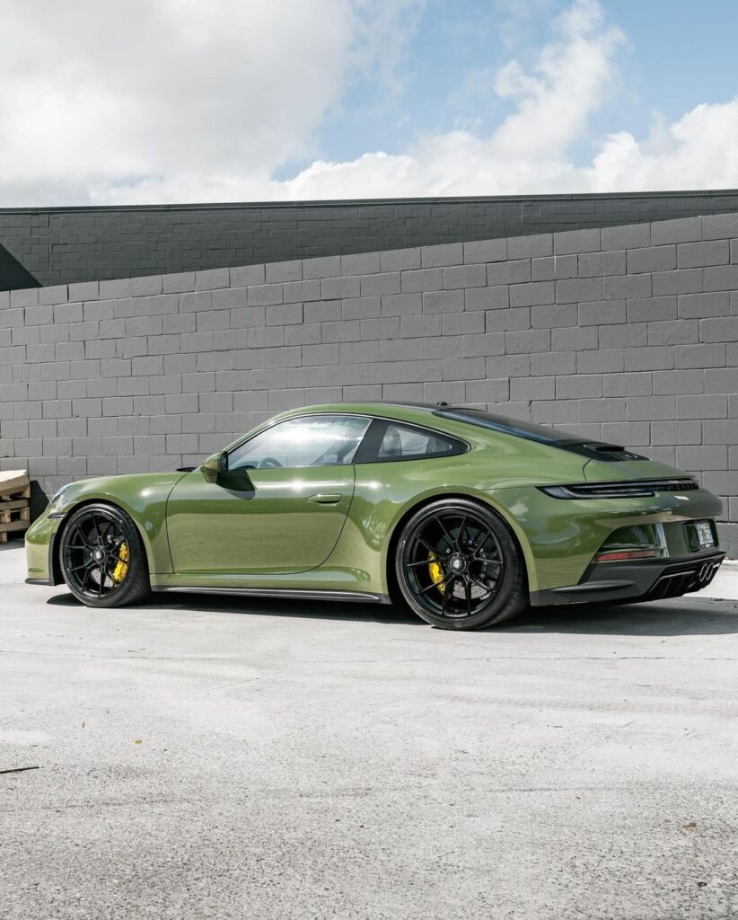 Porsche Of The Day: Nato Olive Porsche 911 (992) GT3 Touring