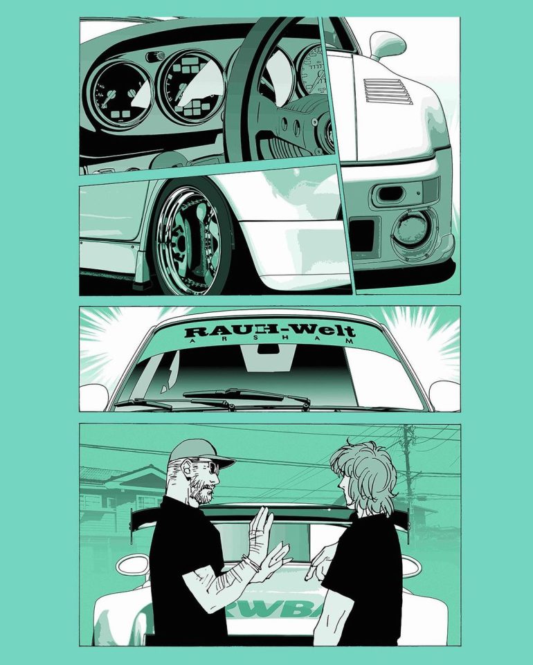 Porsche Of The Day: Porsche 911 'RWBA' By Daniel Arsham