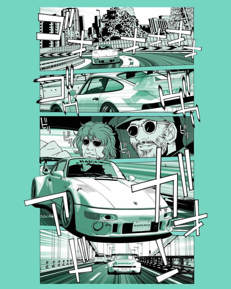 Porsche Of The Day: Porsche 911 'RWBA' By Daniel Arsham