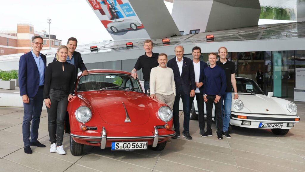 75 Years of Porsche Sports Cars' celebration