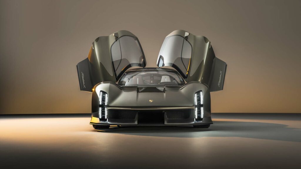 BREAKING: Porsche reveals Mission X visionary sports car