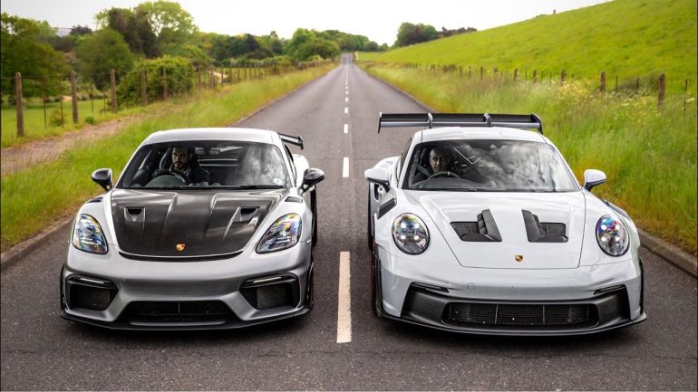 VIDEO: Porsche 992 GT3 RS vs Cayman GT4 RS: Which Is The Ultimate Road Car?