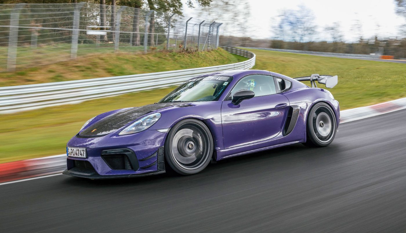 Porsche releases Manthey performance kit for the 718 Cayman GT4 RS