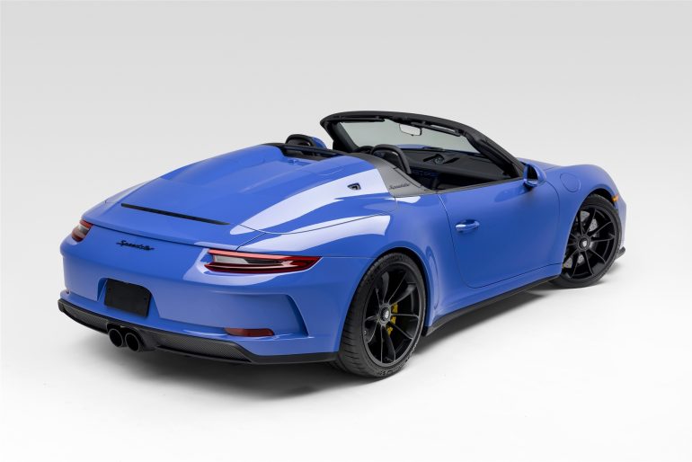 Porsche Of The Day: 2019 Porsche 911 Speedster In PTS Maritime Blue