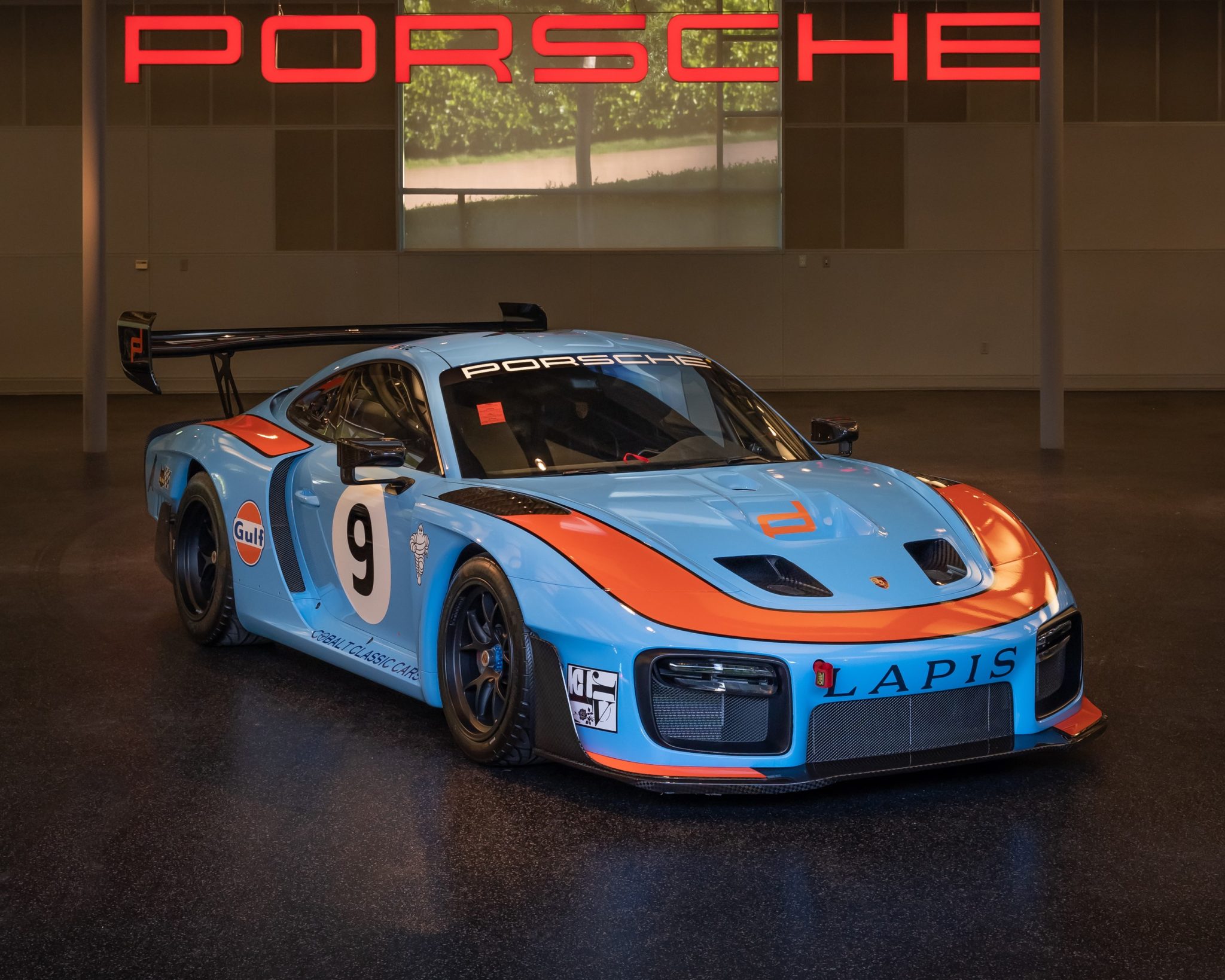 FOR SALE: 2019 Porsche 935 With Gulf Livery Is Heading To Auction