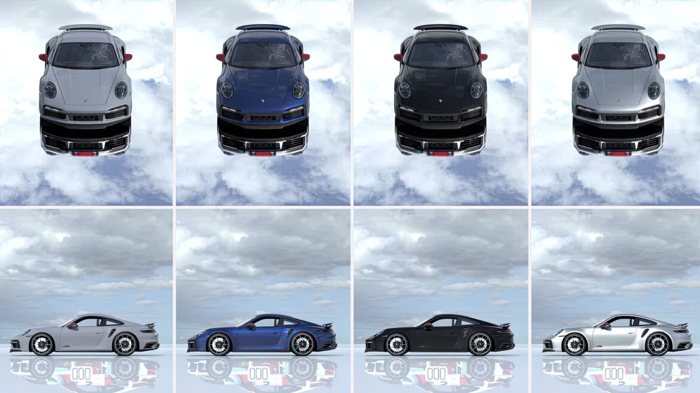 000 Commission announced for 911 Turbo S coupe (992)