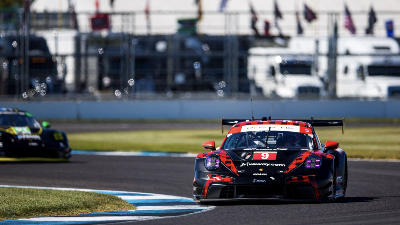 Porsche dominates IMSA at the Brickyard