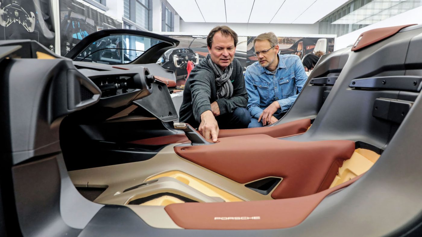 The development of Porsche's Mission X