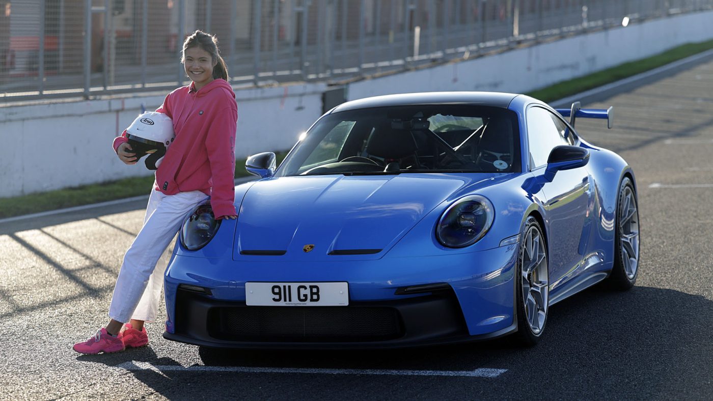 Porsche Brand Ambassador Emma Raducanu