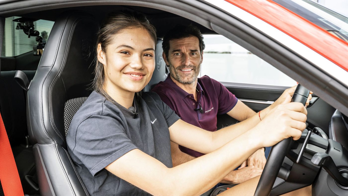 Porsche Brand Ambassador Emma Raducanu