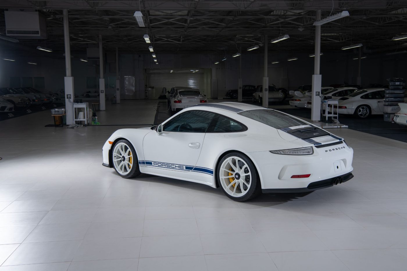 The White Porsche Collection Up for Auction