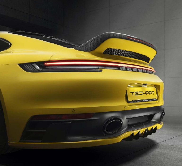 TECHART introduces new Rear Spoiler III