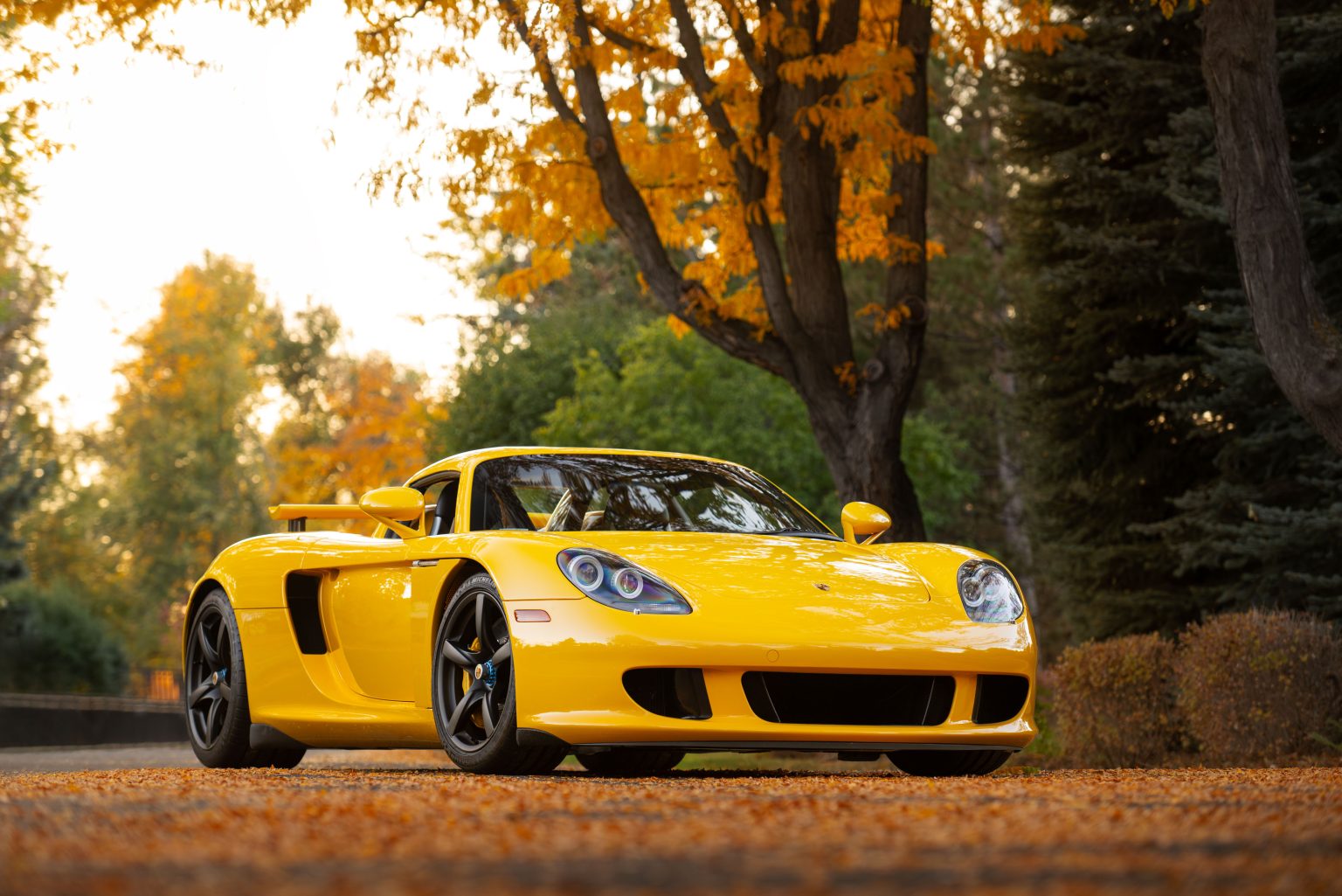 FOR SALE: Stunning Porsche Carrera GT In Fayence Yellow
