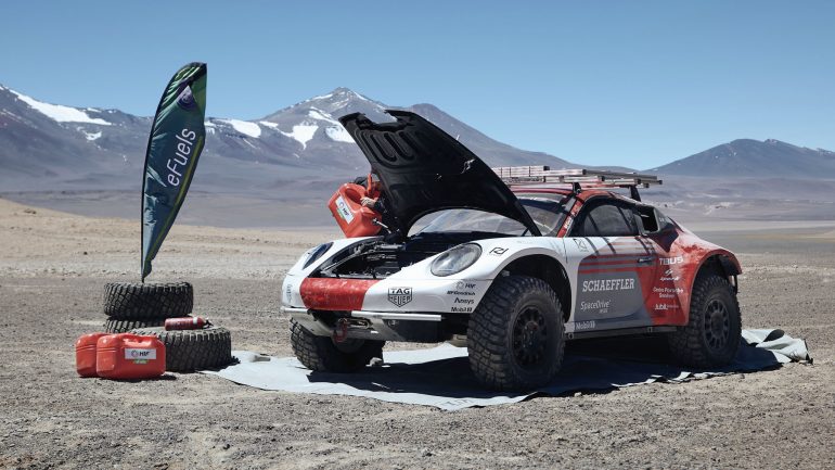 Porsche sets new world record for high-altitude driving
