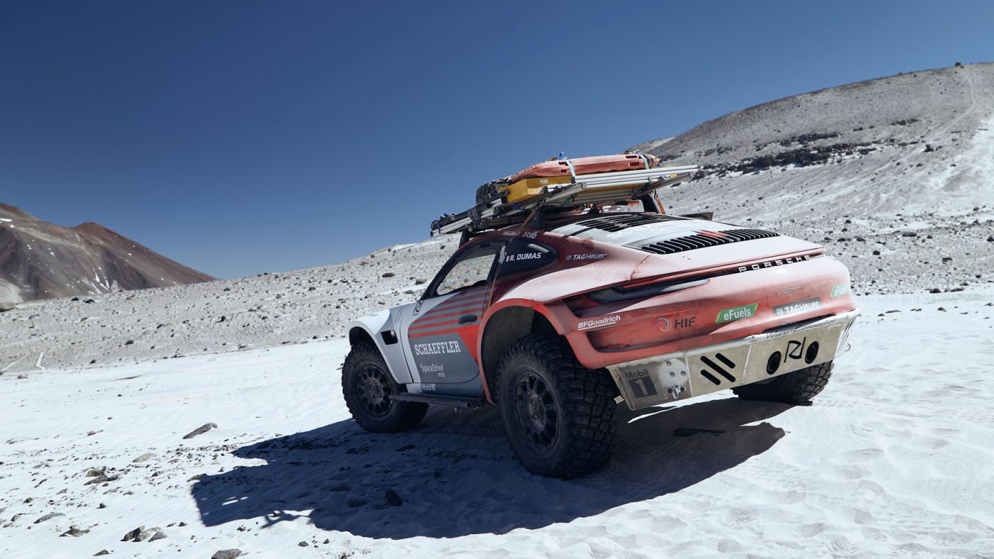 Porsche sets new world record for high-altitude driving