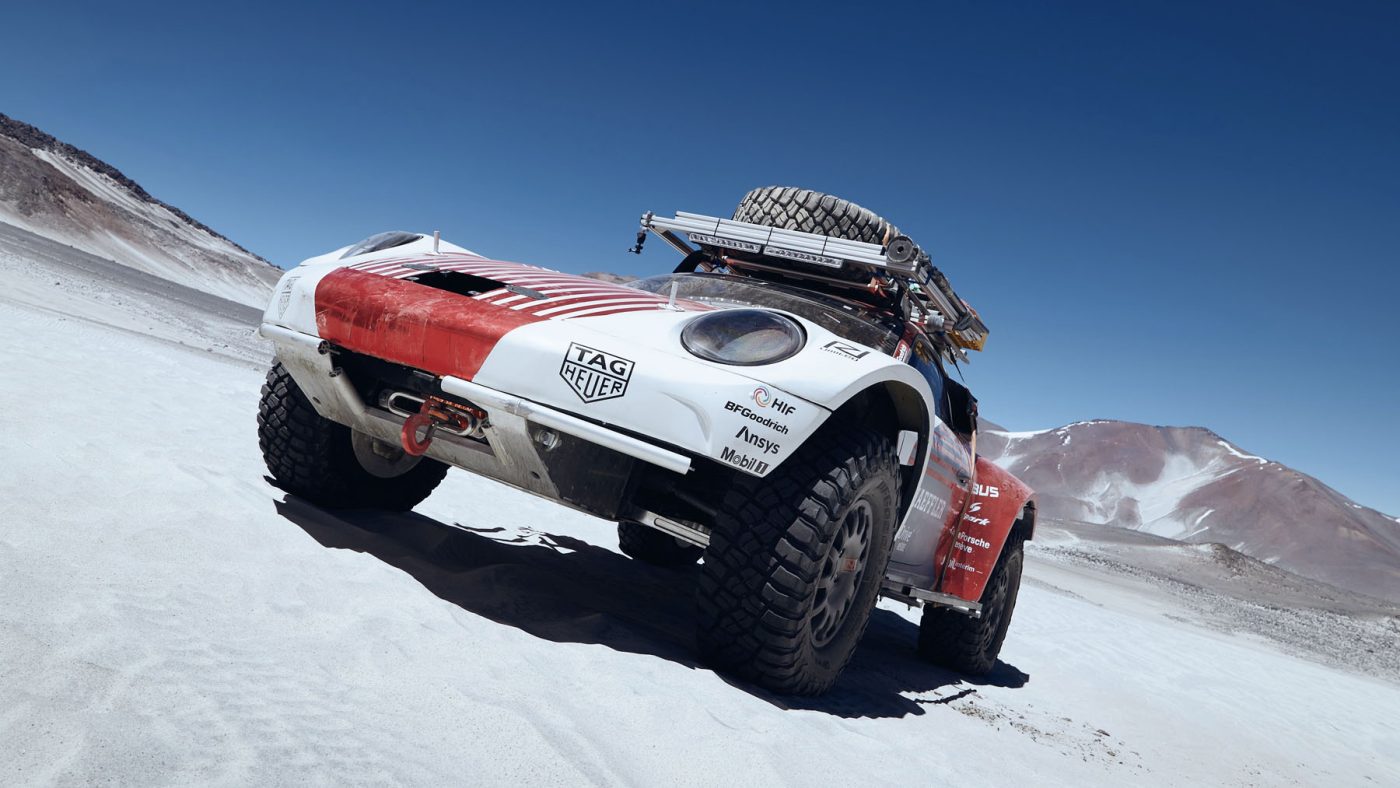 Porsche sets new world record for high-altitude driving