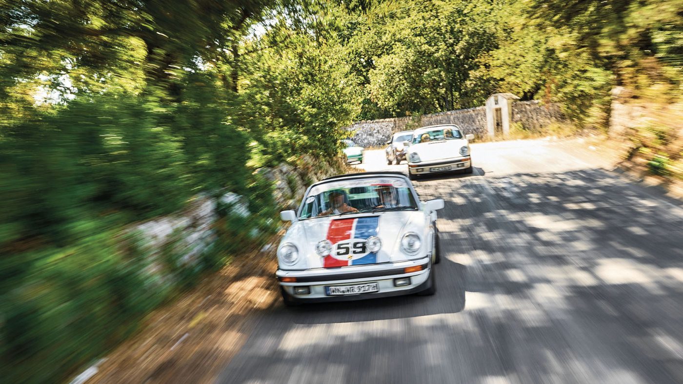 A passion for Porsche runs through the Italian countryside