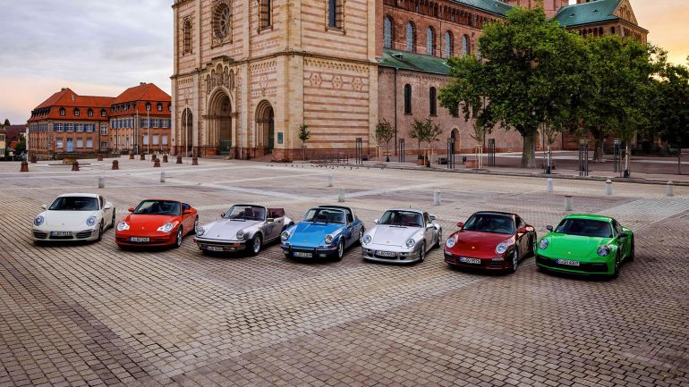 Porsche celebrates 60 years of the 911