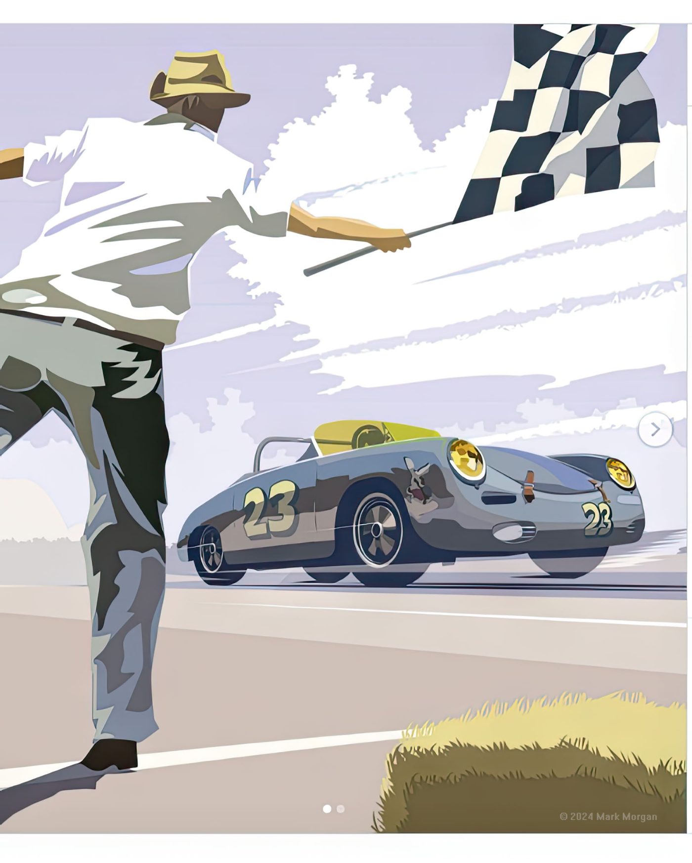 Mark Morgan is "Driven By Dreams"