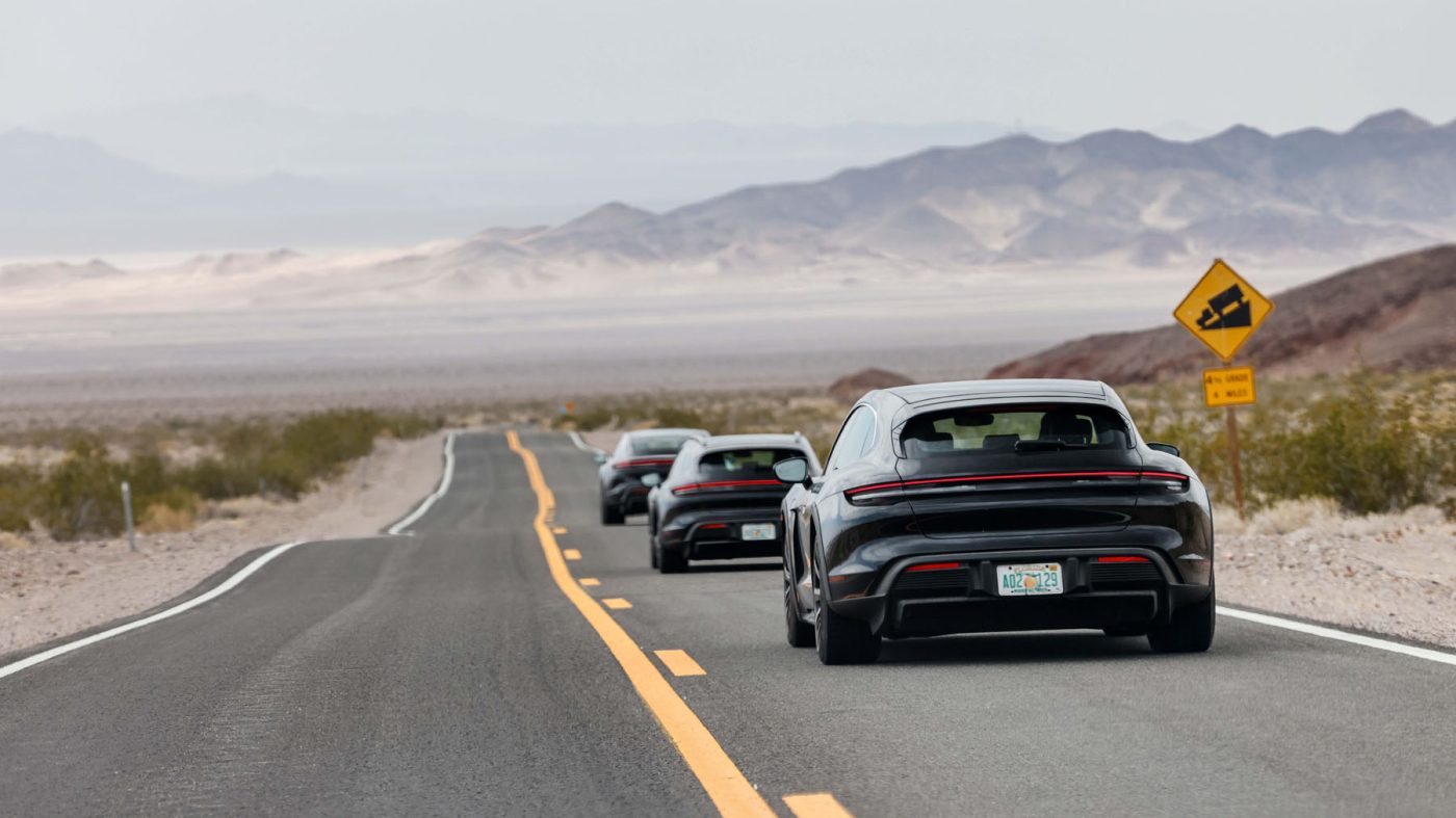 Death Valley to the Artic Circle Porsche Taycan extreme testing
