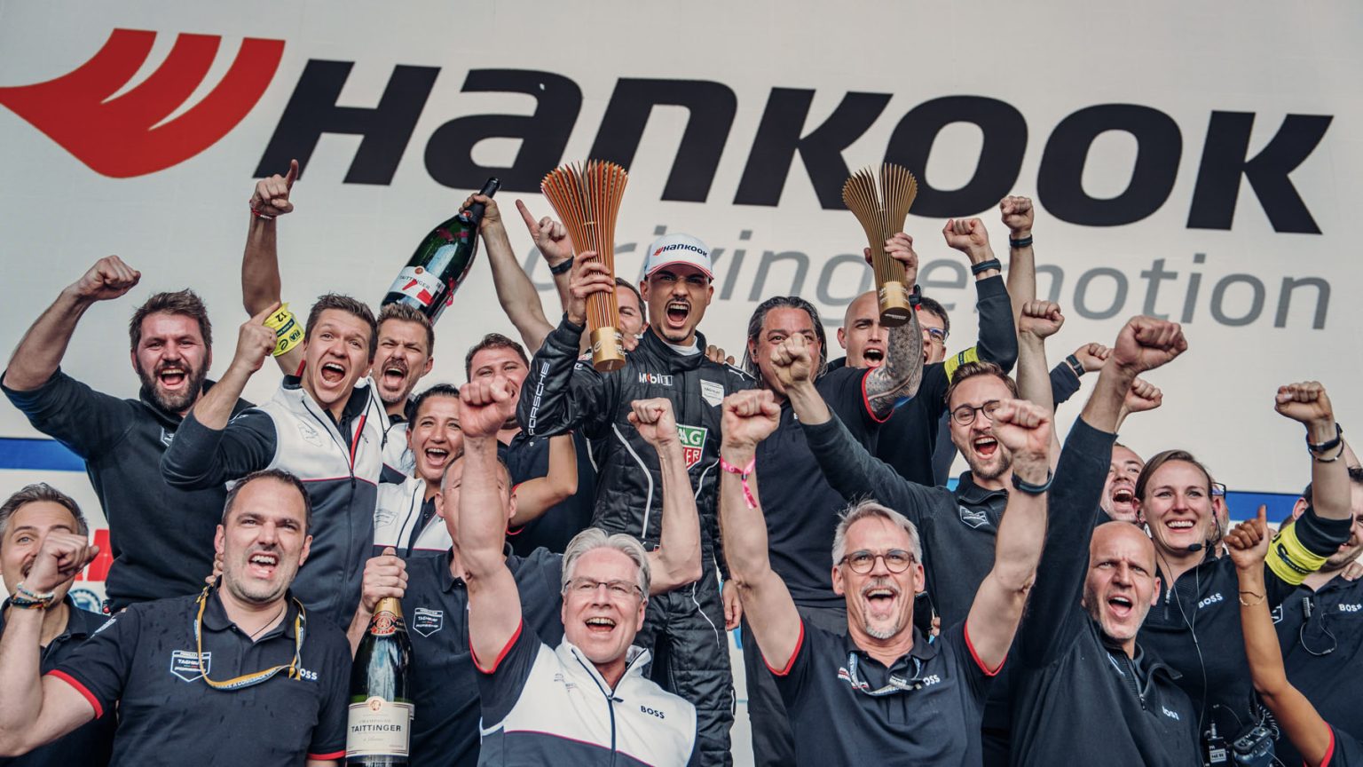 TAG Heuer Porsche Formula E Team wins season opener in Mexico