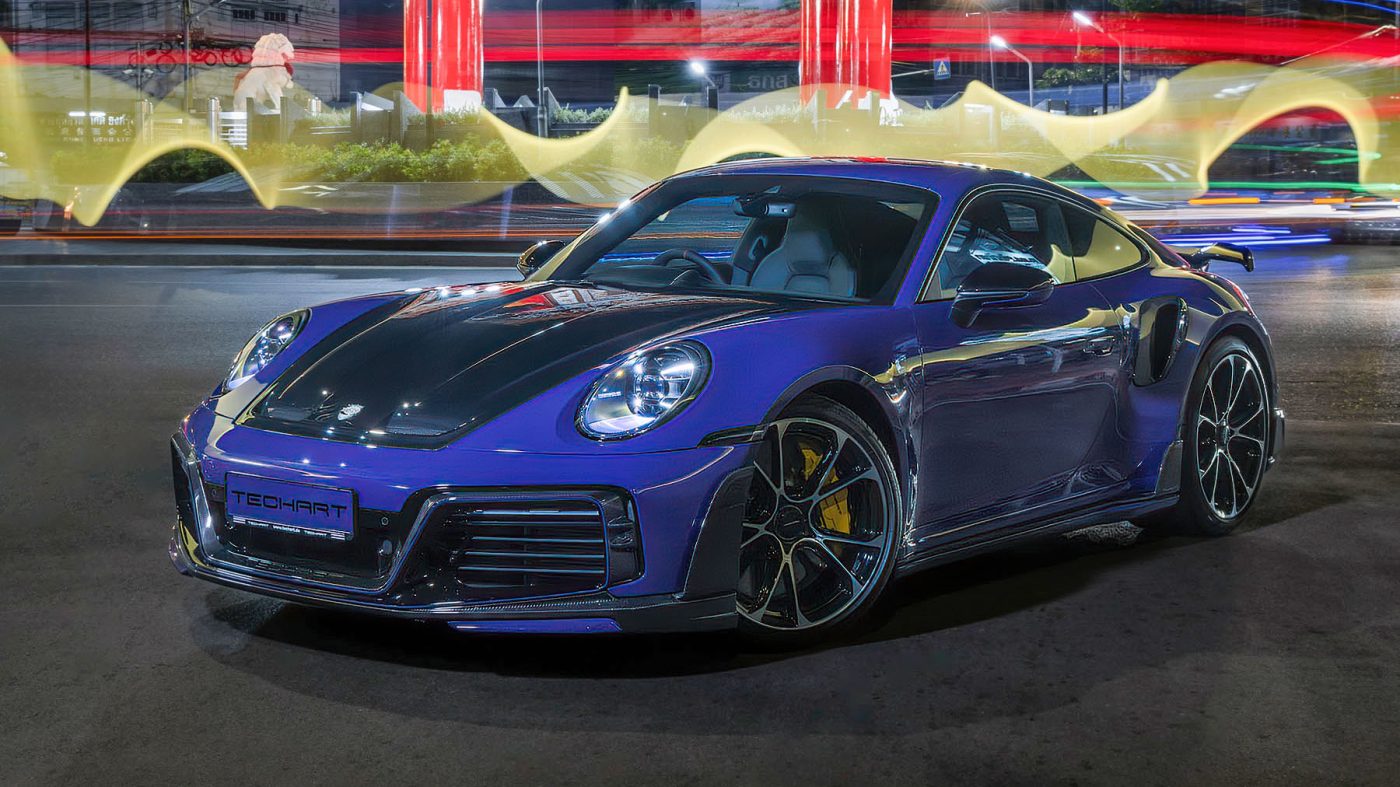 TECHART unveils 911 GTsport concept