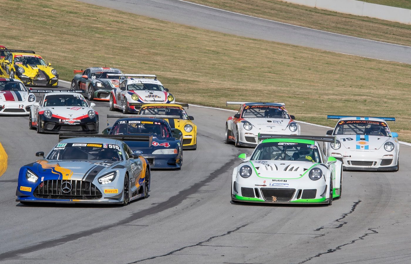 Porsches at the 2024 HSR Mitty