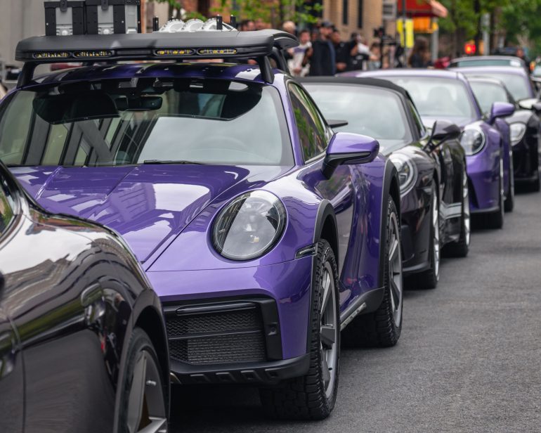 Porsche Parade invades NYC