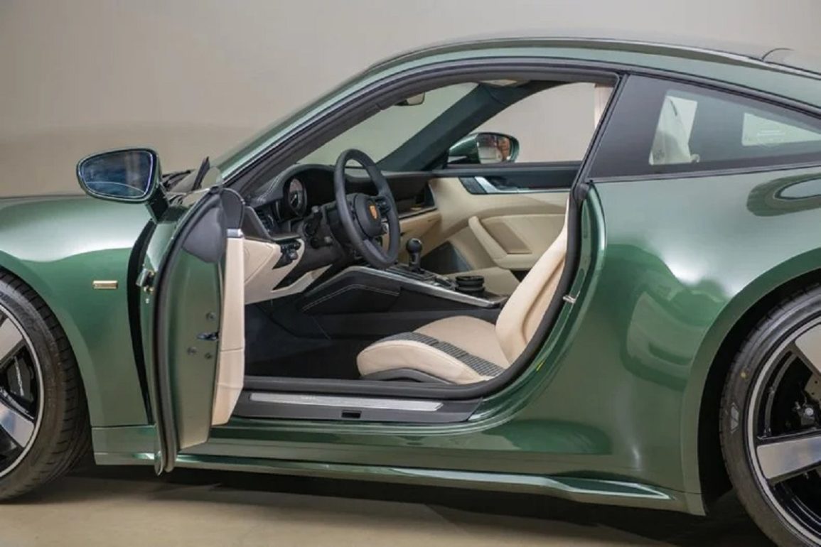 FOR SALE: One-of-One Oak Green Porsche 911 Sport Classic