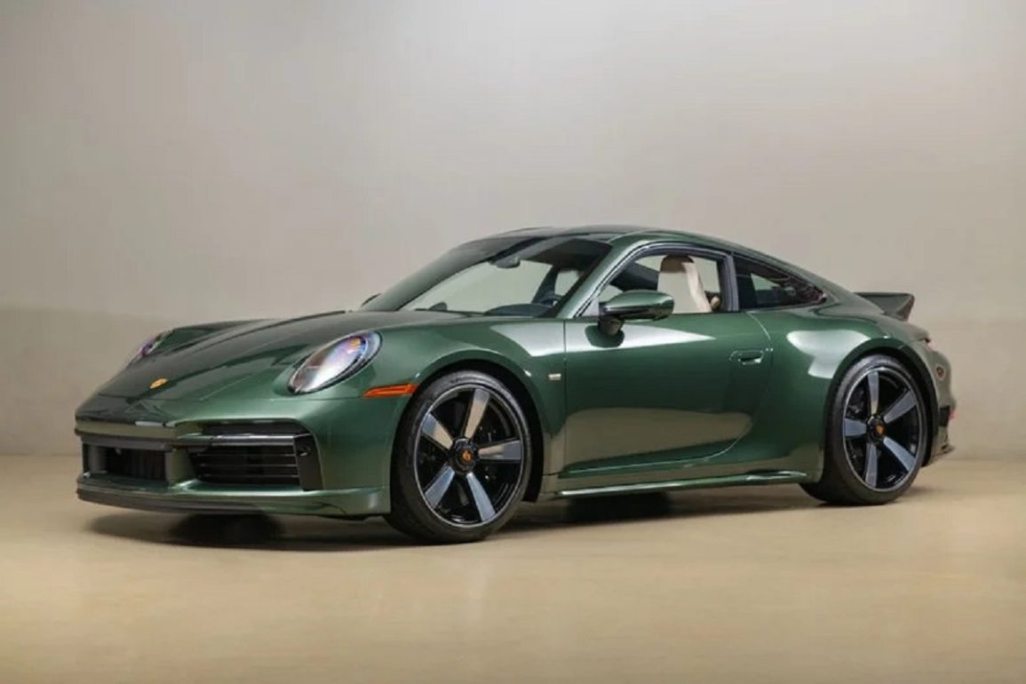 FOR SALE: One-of-One Oak Green Porsche 911 Sport Classic
