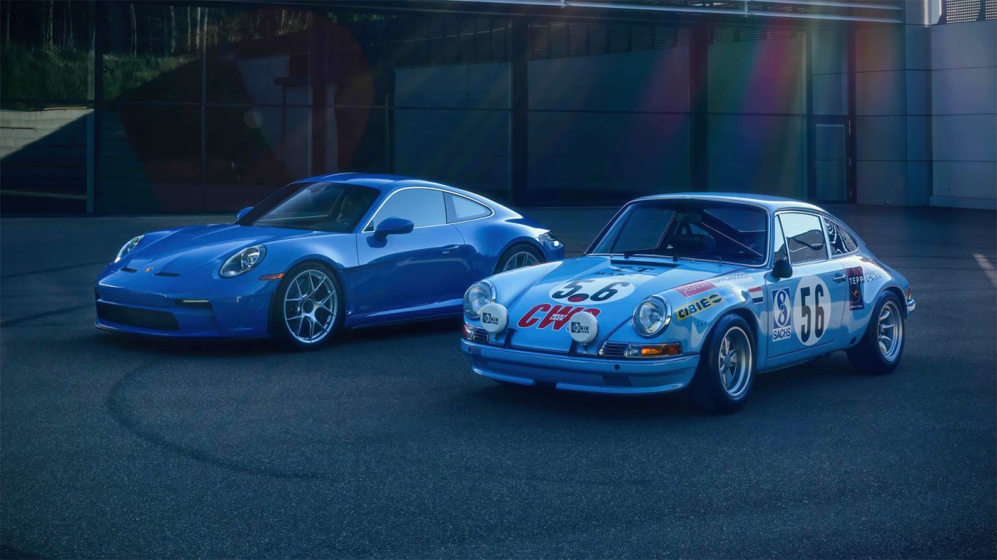 Spectacular Porsche 911 S/T in Dani Blue