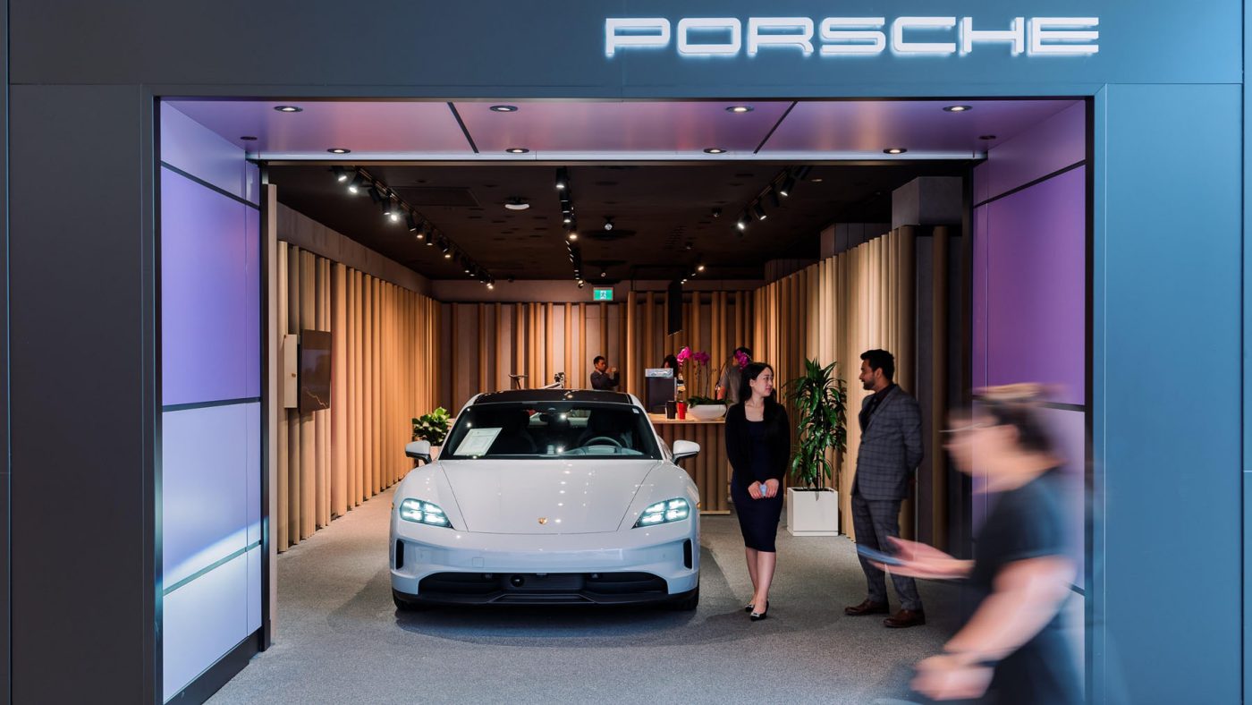 Porsche NOW Pop-Ups blend dealership and boutique experience