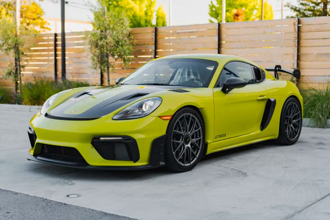 FOR SALE: Porsche Cayman 718 GT4 RS, with Over $74,000 in Options, is ...