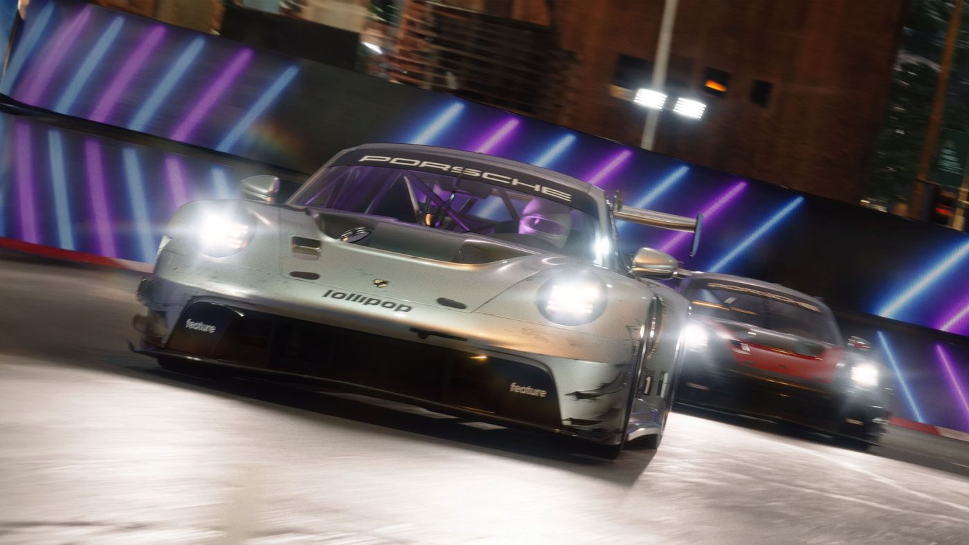 Porsche's interactive motorsport game, “Lollipop Racing”