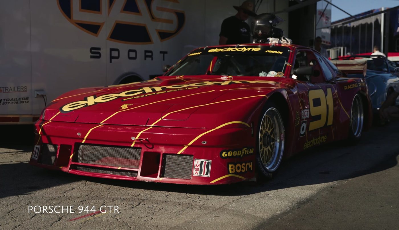 Porsche 944 GTR Roars Around Laguna Seca
